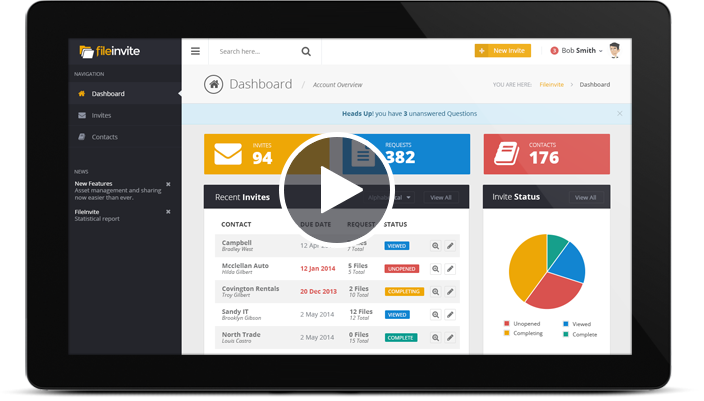 Document Collection, Client Document Management and File Requests | FileInvite